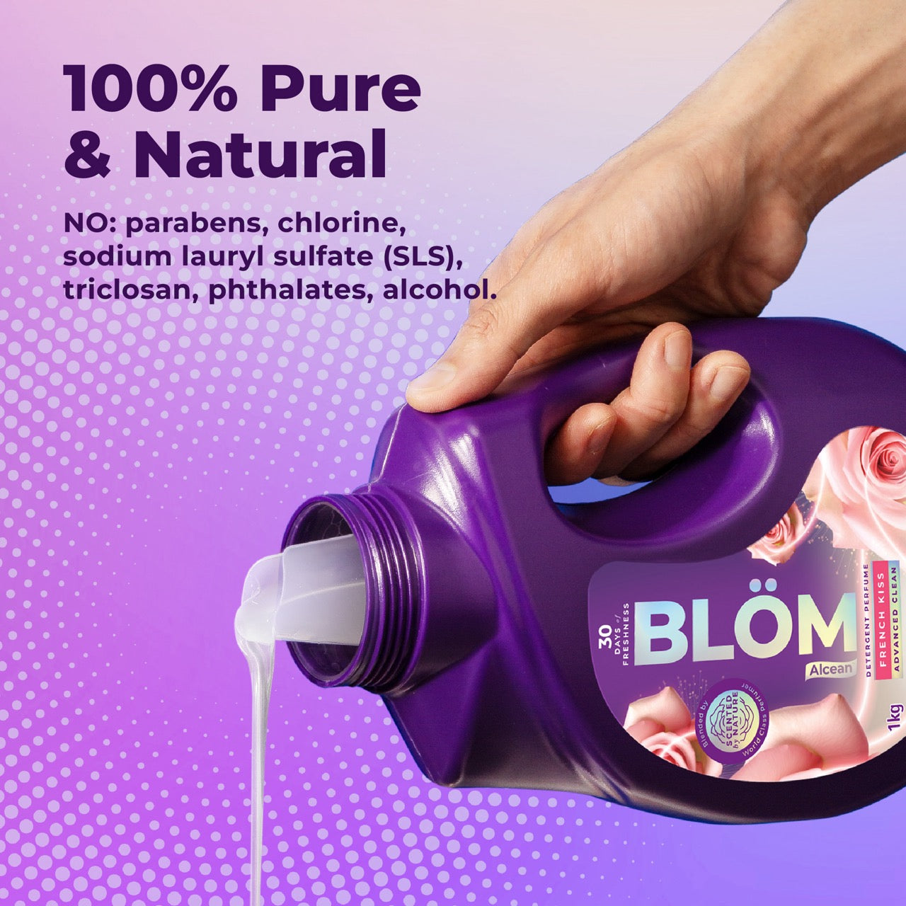 BLÖM Extra Concentrated Premium Laundry Detergent Perfume (1KG ...